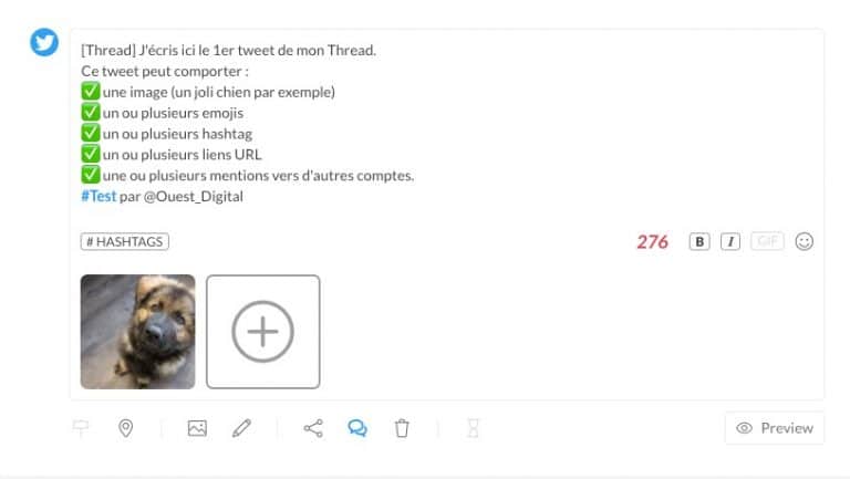 💡 Comment programmer un thread sur Twitter ? - Keep It Simple
